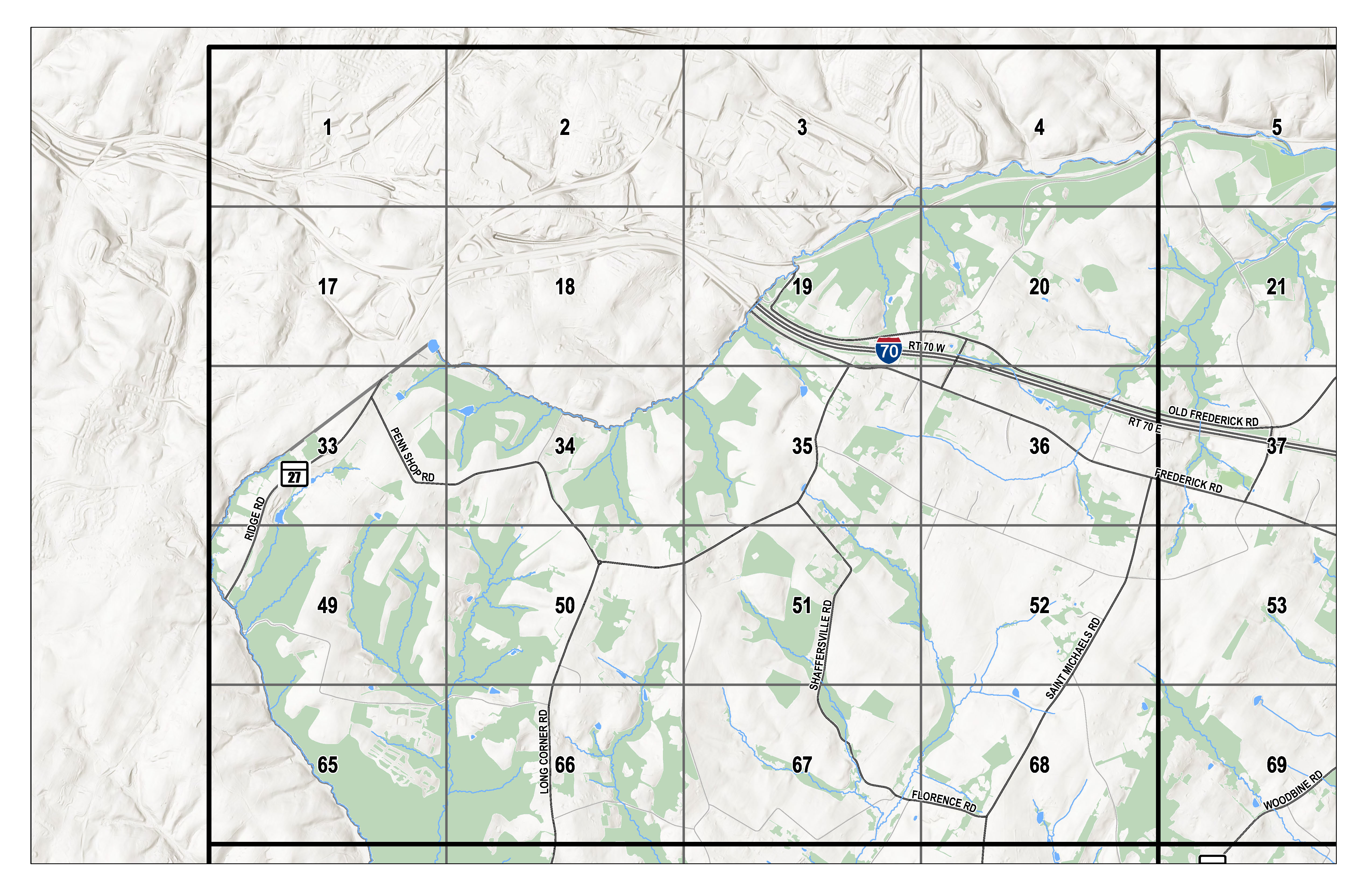 Land Features 2022 - Main Grid
