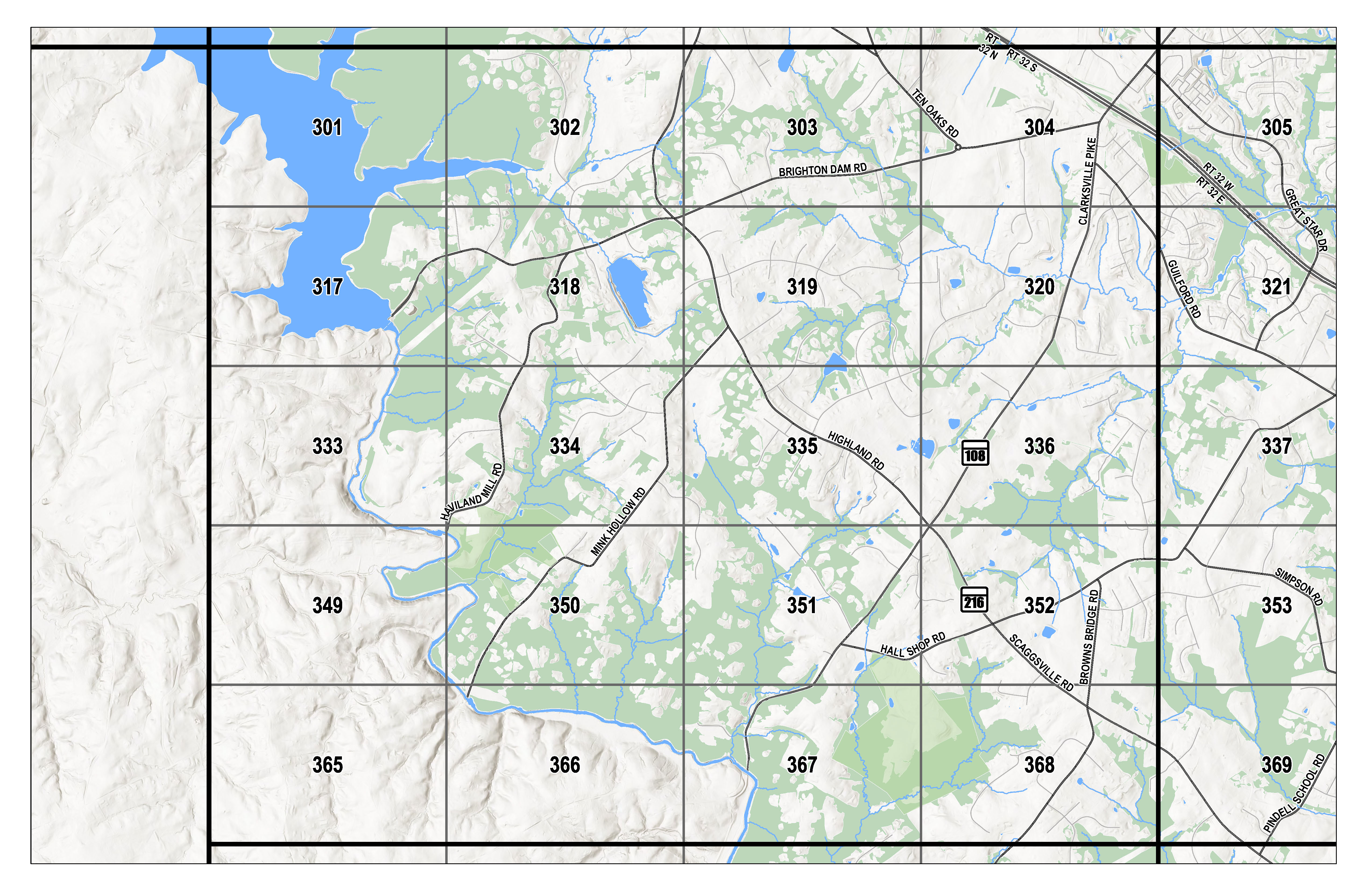 Land Features 2022 - Main Grid