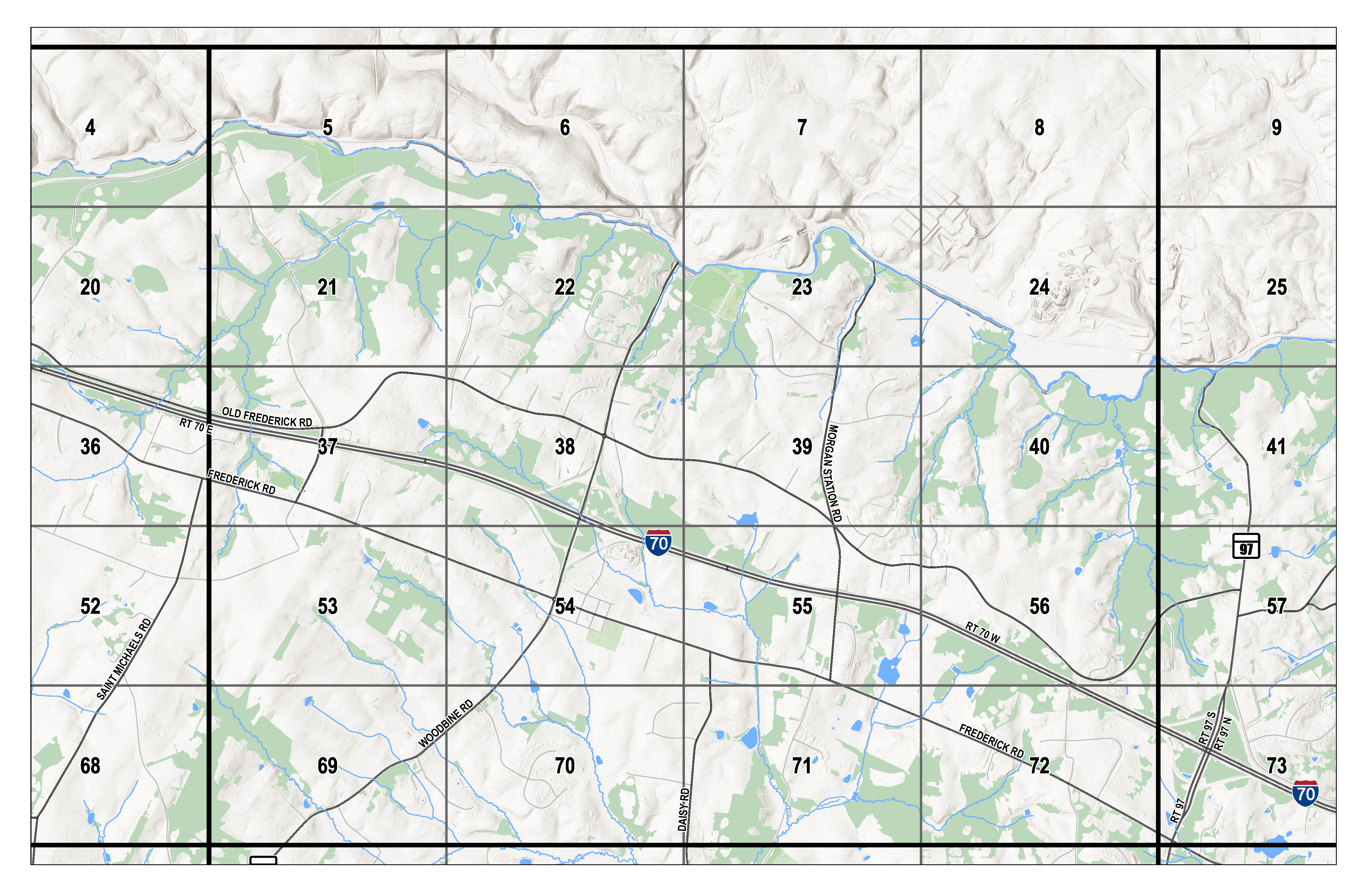 Land Features 2022 - Main Grid