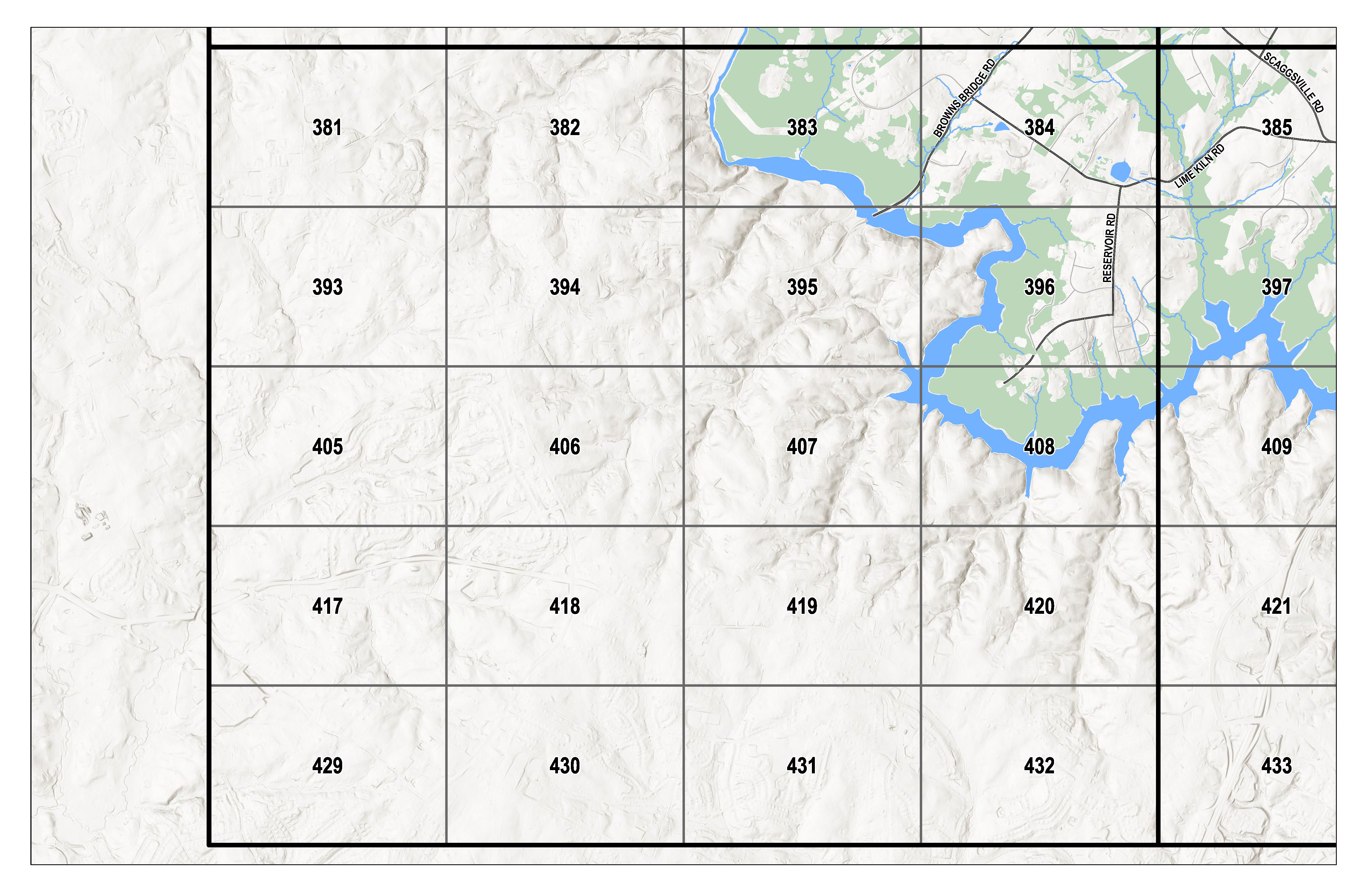 Land Features 2022 - Main Grid