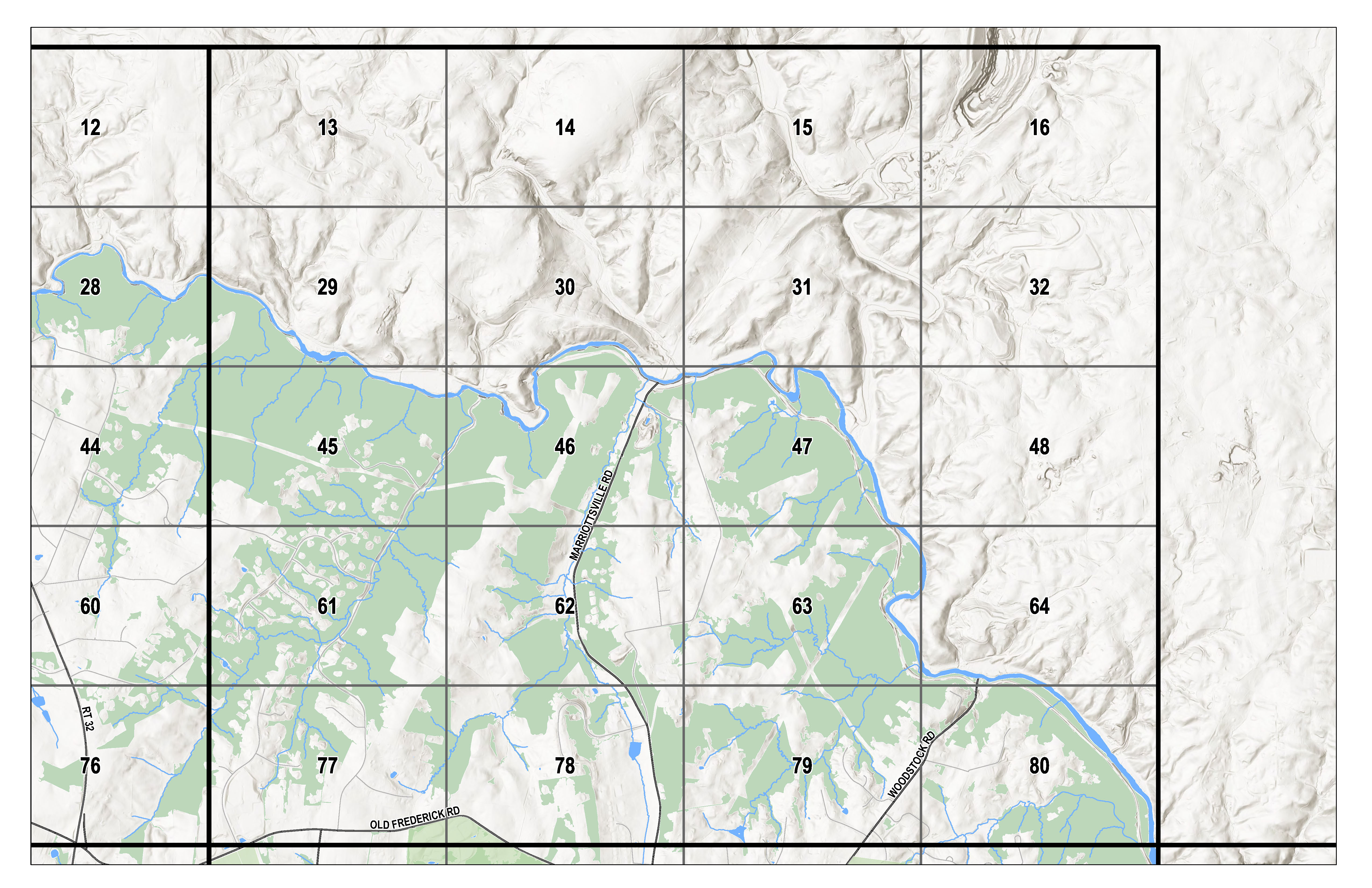 Land Features 2022 - Main Grid