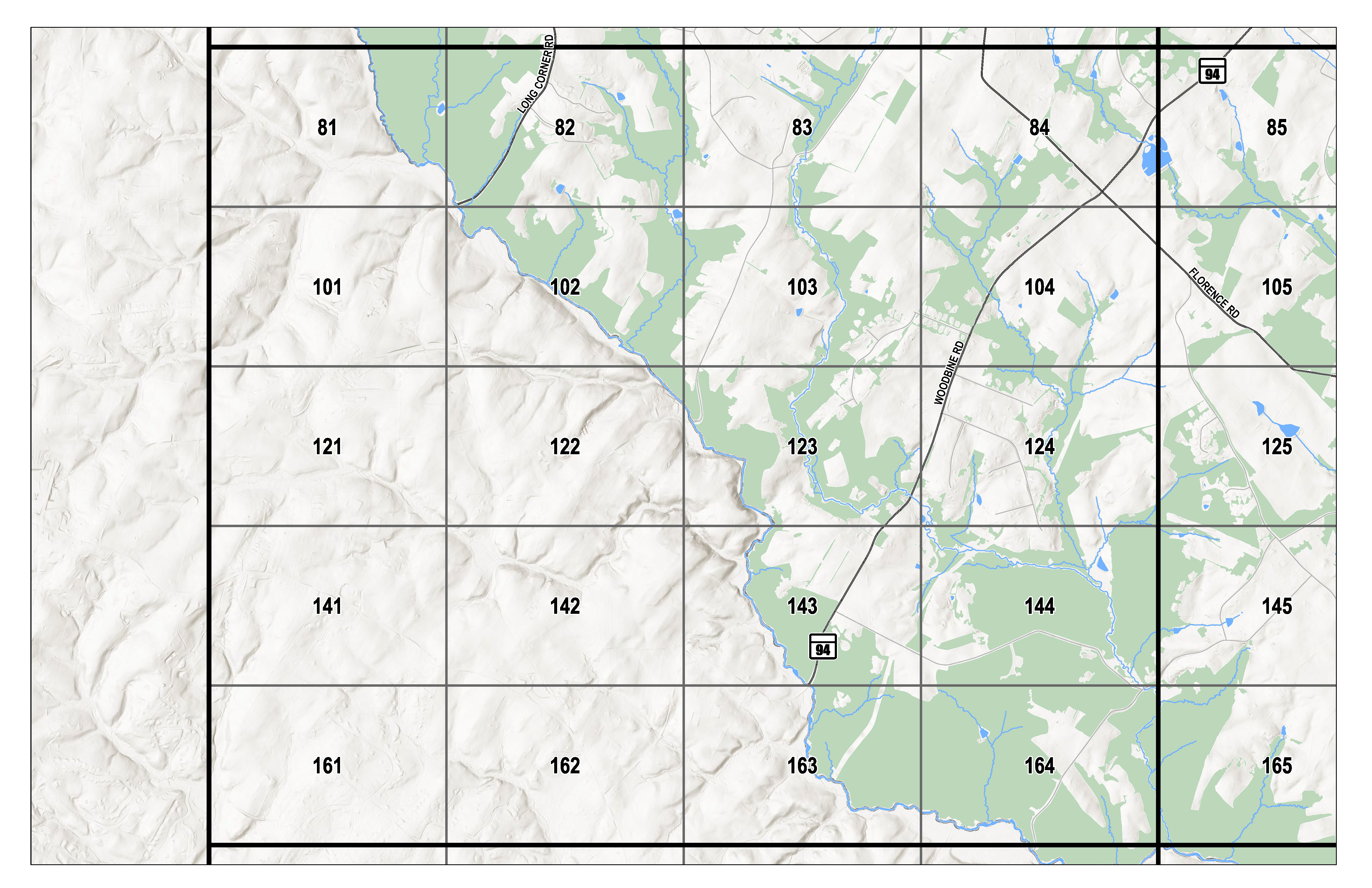 Land Features 2022 - Main Grid