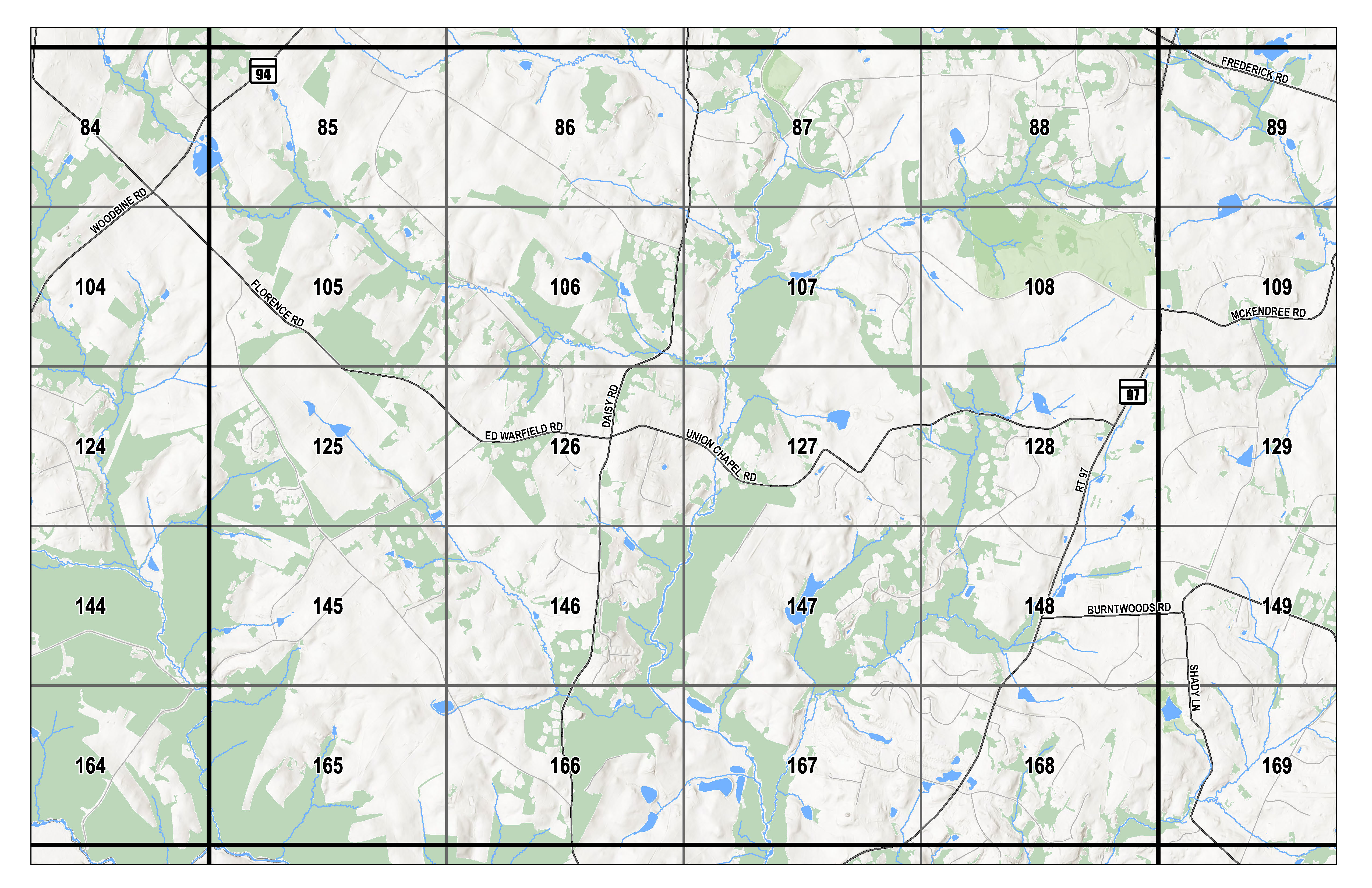 Land Features 2022 - Main Grid